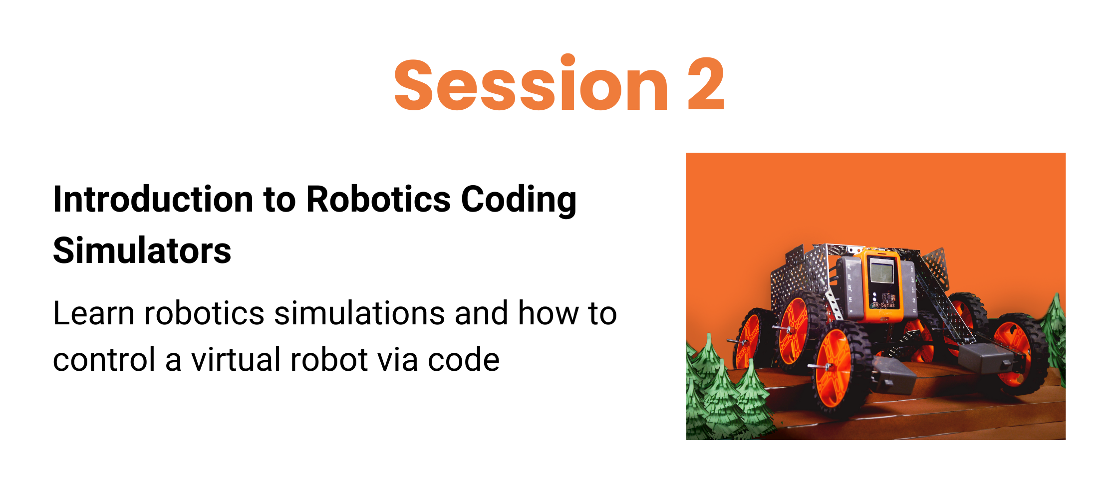 Robotics, Artificial Intelligence, Python Coding Training Bootcamp 2024